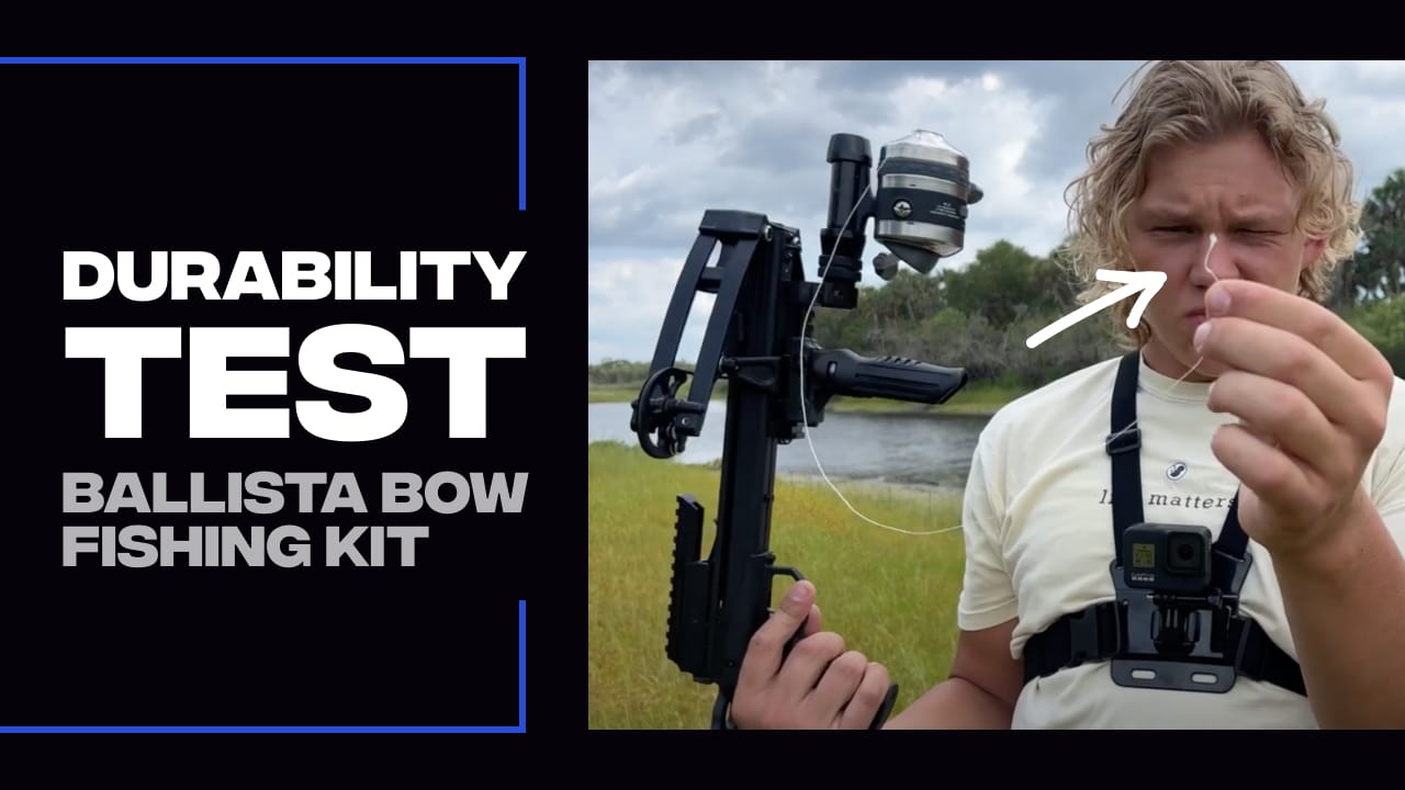 Bowfishing Kit Durability Test: Ballista Bat Crossbow Unveiled – BALLISTA