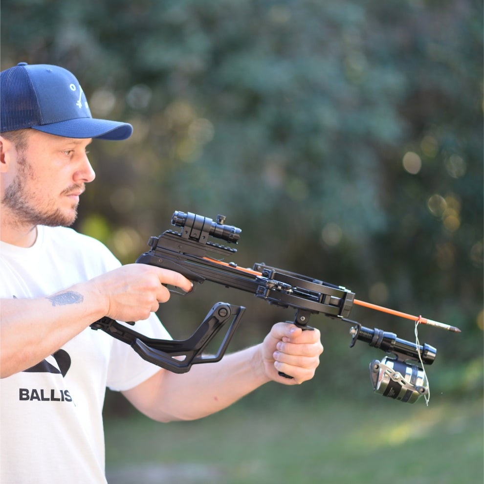 Crossbow Folding Stock Adapter - Enhanced Comfort and Accuracy – BALLISTA