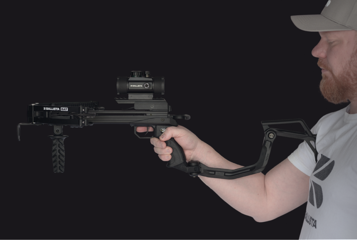 BAT Crossbow – Fast 300fps, Powerful 130lbs, Mini 2.46lbs – BALLISTA