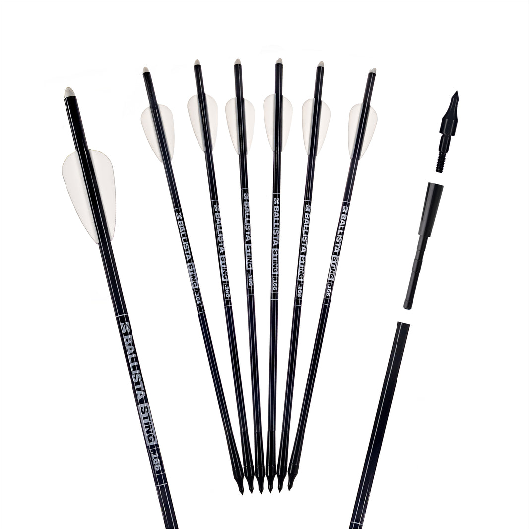 BAT Pistol Crossbow – Fast 300fps, Powerful 130lbs, Mini 2.46lbs – BALLISTA