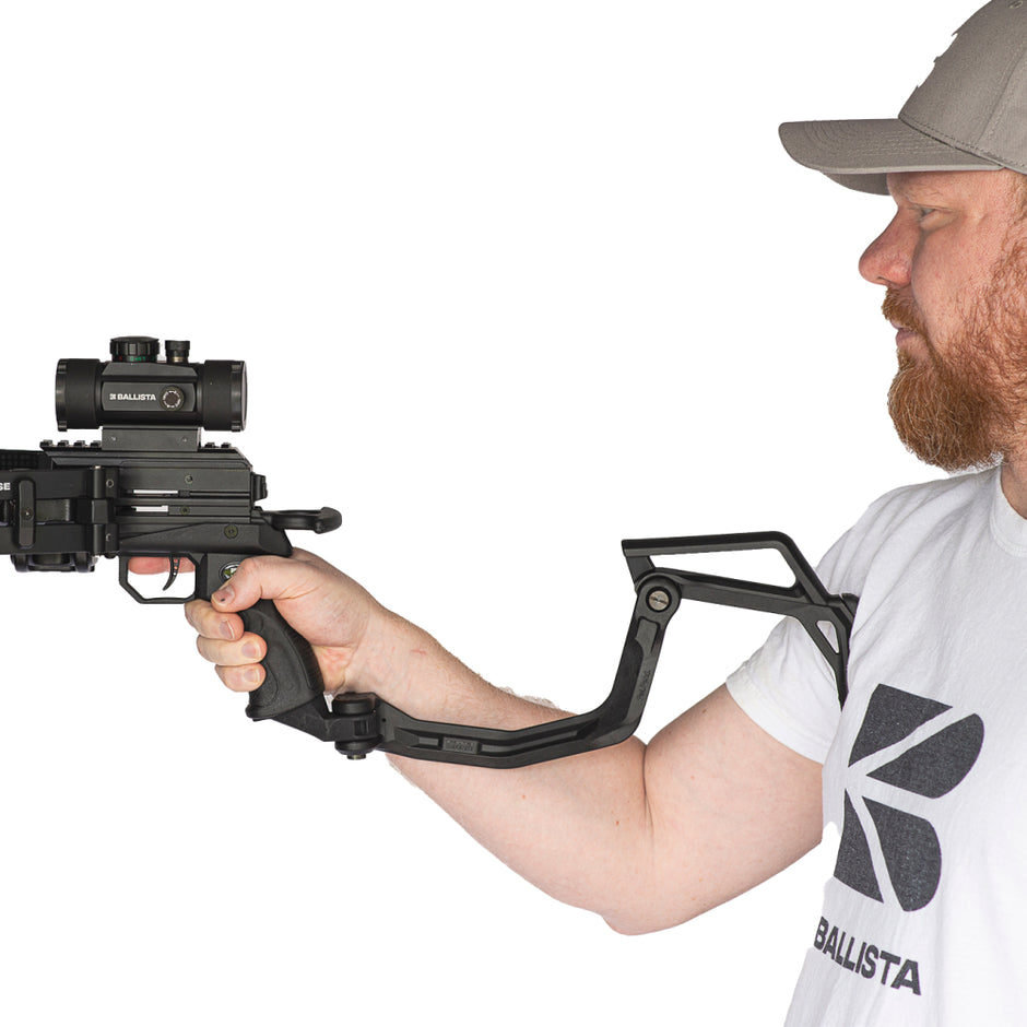 BAT Reverse Draw Compound Self-Cocking Pistol Crossbow - 340fps ...