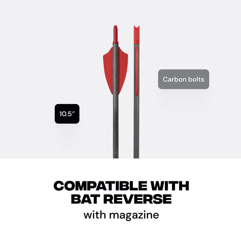 Mini BAT Reverse Crossbow with Magazine - 340 FPS, 150lbs – BALLISTA