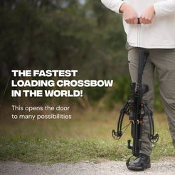 MegaBat Reverse Crossbow for Hunting & Fishing - 450 FPS, 360 lbs Draw ...