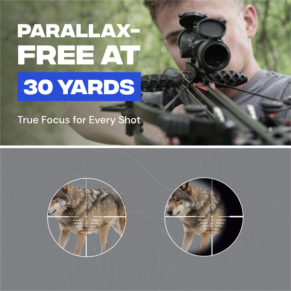 Falcon Flex 2-7x32 Crossbow Scope with Magnification, Illumination ...