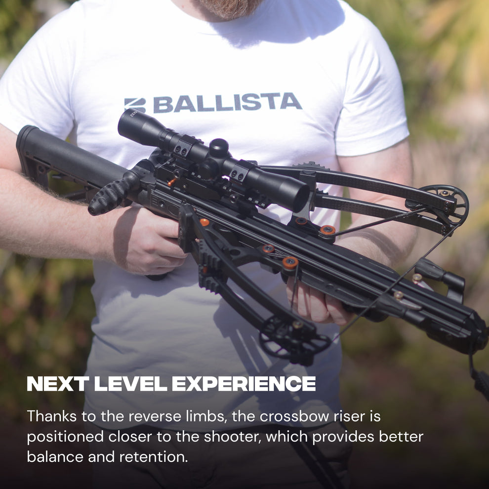 MegaBat Reverse Crossbow for Hunting & Fishing - 450 FPS, 360 lbs Draw ...